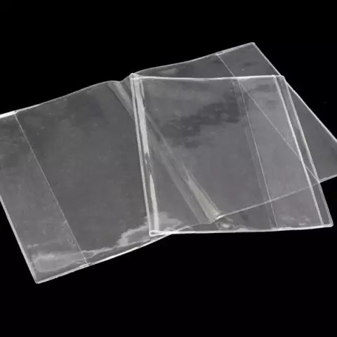 Bantex A4 Heavy Duty PVC Slip on Book Cover 5 Pack - Kgadi Greenleaf