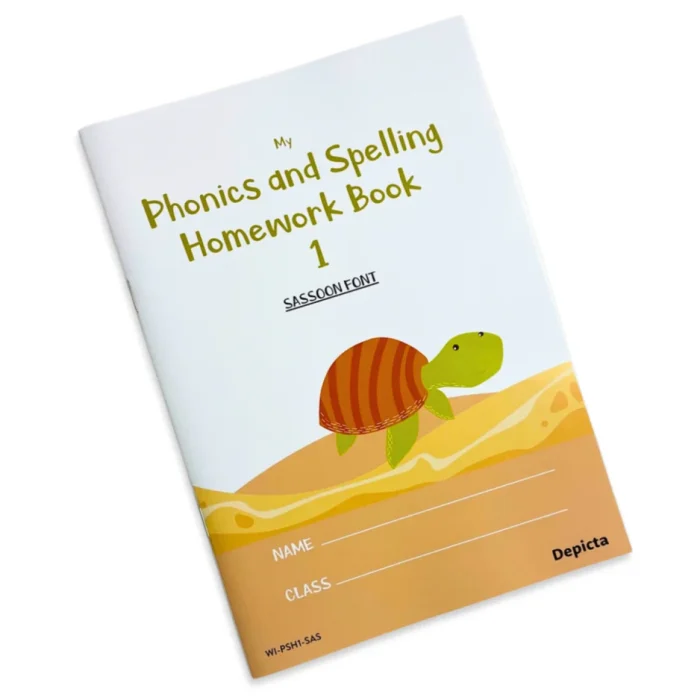My Phonics and Spelling Homework Book 1 — Sassoon Font – Kgadi Greenleaf